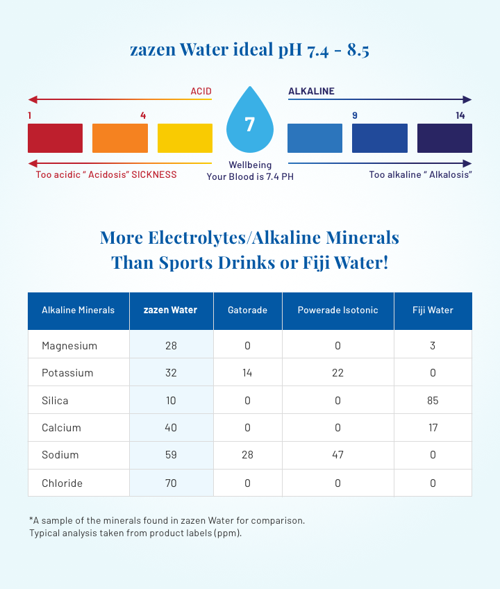 zazen Mineral Stones - zazen Alkaline Water