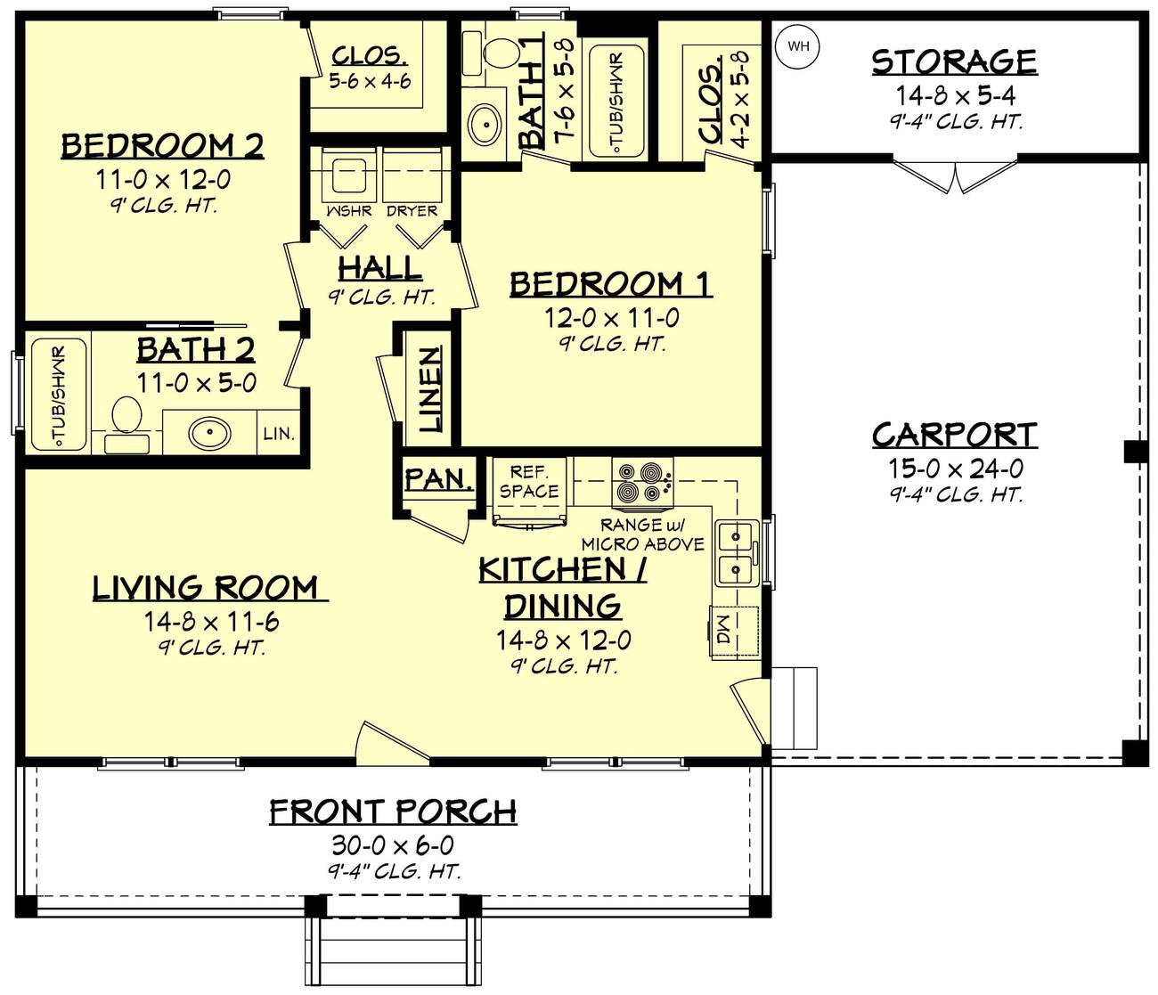Hunter House Plan House Plan Zone hunter-house-plan-house-plan-zone